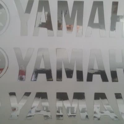 Logo YAMAHA - Pack of Adhesive Vinyl Stickers | Reverb Deutschland