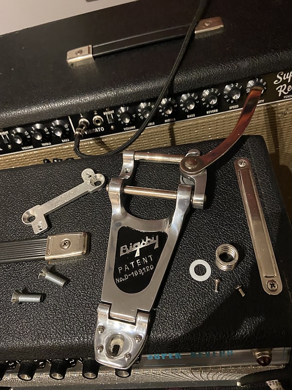 Bigsby B7 Vibrato Tailpiece w Vibramate | Reverb