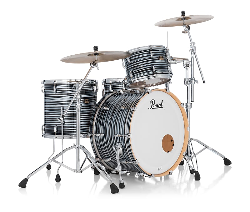 Pearl Masters Maple Pure 3-pc. Shell Pack BLACK OYSTER SWIRL | Reverb