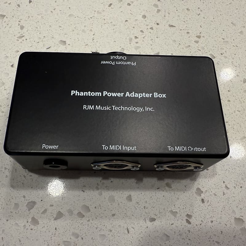 RJM Phantom Power Adapter Box Bundle (for RJM Mastermind | Reverb