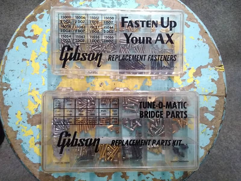 Gibson Tune-O-Matic Bridge Parts Replacement Kit & | Reverb