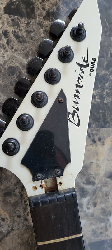 Guild Burnside Wizard 1986 White | Reverb