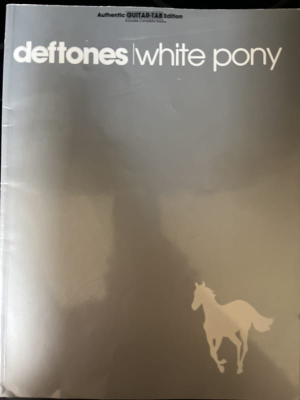 Deftones - White Pony - Guitar Tab / Tablature Book | Reverb