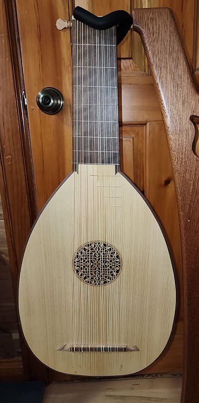 J. Wood Signature 8 Course Renaissance Lute after Hieber 2023 | Reverb
