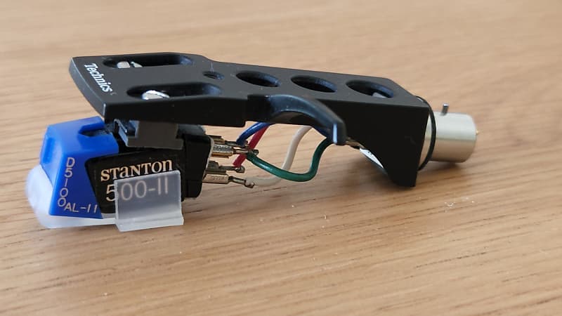 Technics Headshell + Stanton 500 AL II Cartridge | Reverb