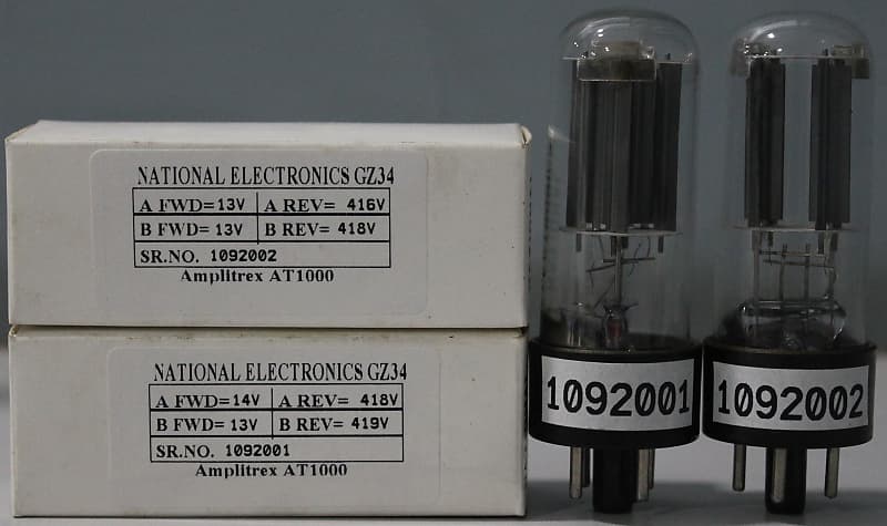 GZ34/5AR4 NATIONAL PLATE GETTER MADE IN HOLLAND AMPLITREX | Reverb