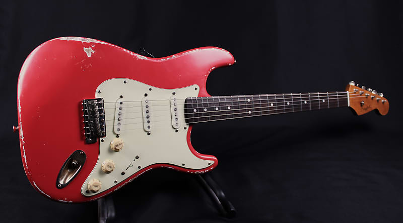 Dirtystrat USA Relic Partscaster, '59 Fender pups, aged MJT | Reverb