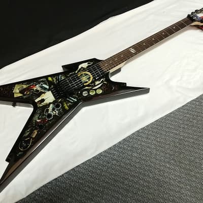 DEAN Razorback Dimebag Lone Star electric GUITAR new w/ CASE | Reverb