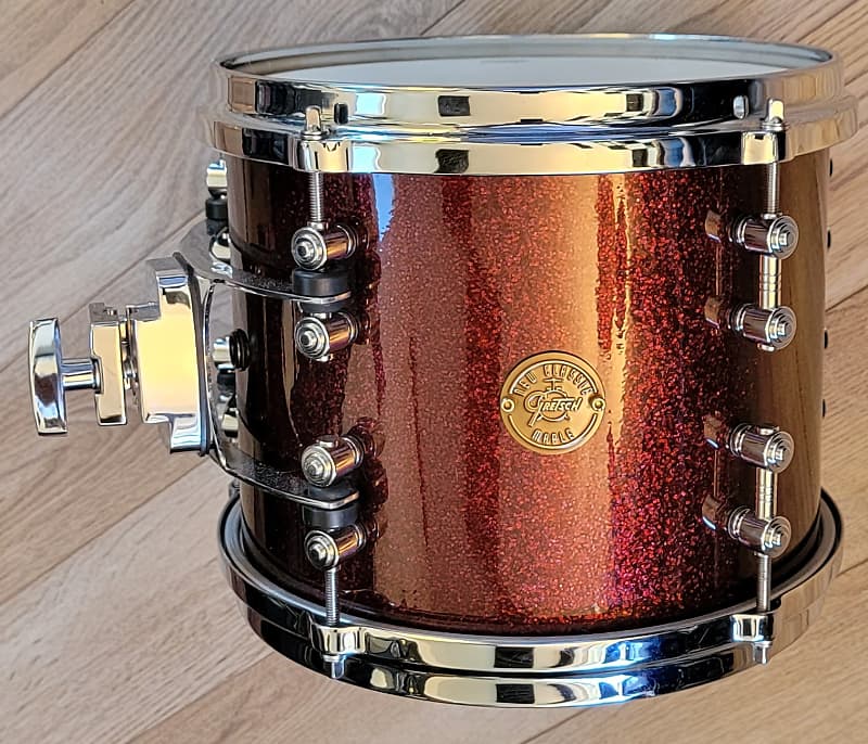 Gretsch New Classic Maple 10" Tom - Merlot Sparkle - Mint | Reverb