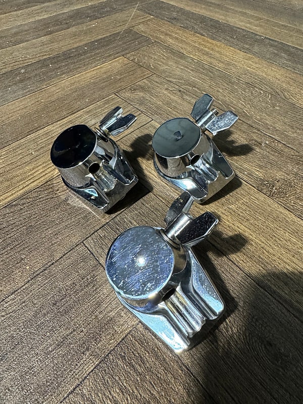 REMO Floor Tom Drum Leg Holders Hardware Mounts x3 #MS104 | Reverb