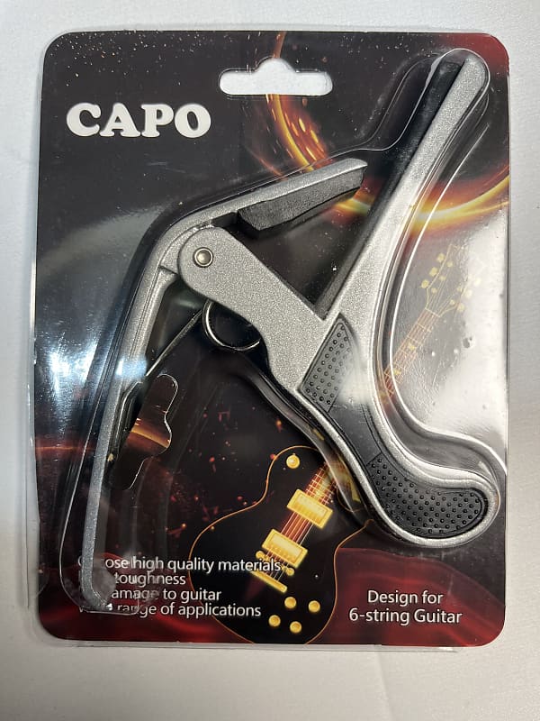 NEW OLD STOCK ACOUSTIC GUITAR CAPO SILVER NEW OLD STOCK | Reverb