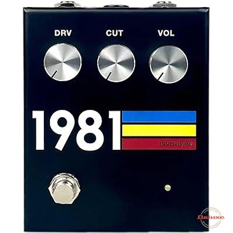 1981 Inventions DRV Overdrive Black | Reverb