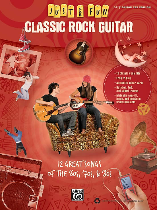 Just for Fun - Classic Rock (Easy Guitar Book) | Reverb