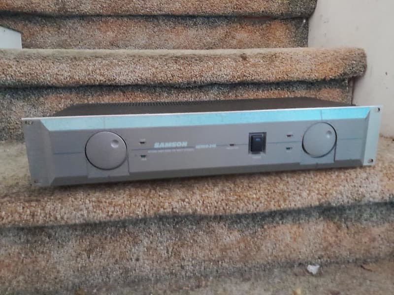 Samson 240w 1990s - Black Anodized & Hammered Grn | Reverb