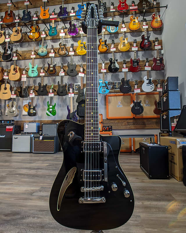 Duesenberg DCB-BK-12 Strings Caribou BK Black | Reverb