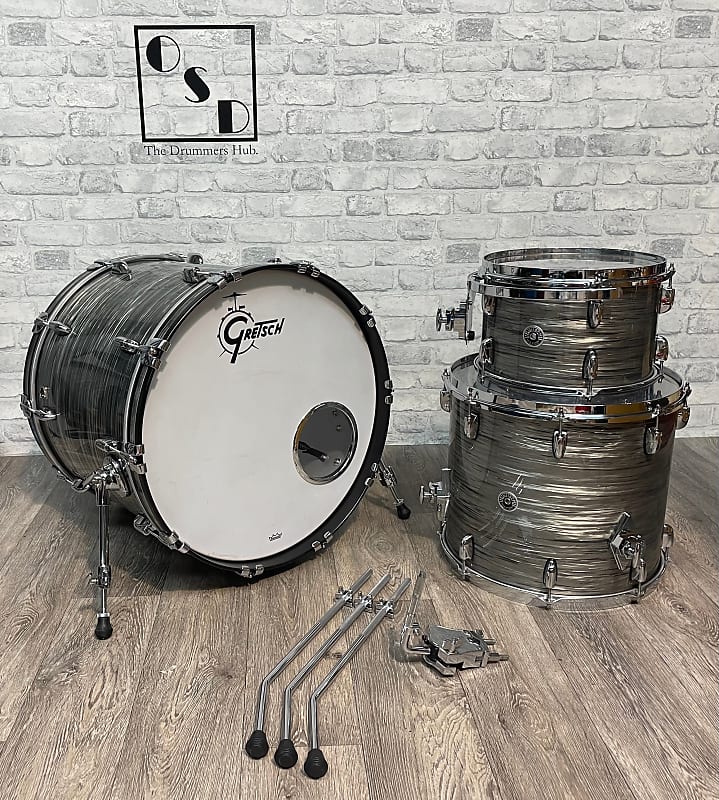 Gretsch Brooklyn Drum Kit Shell Pack 3 Piece / Grey Oyster | Reverb UK