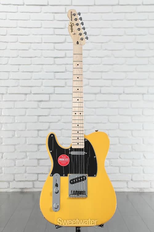 Squier Affinity Series Telecaster Left Handed Electric Guitar | Reverb