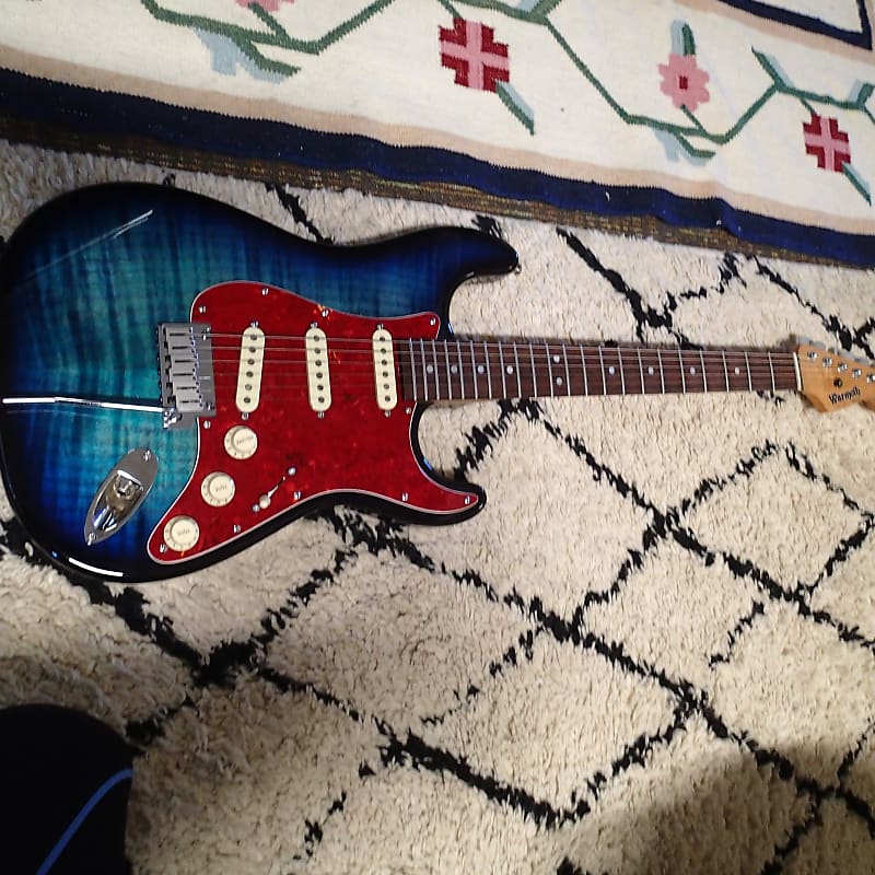 Warmoth STRAT 2010 - Blue Burst | Reverb