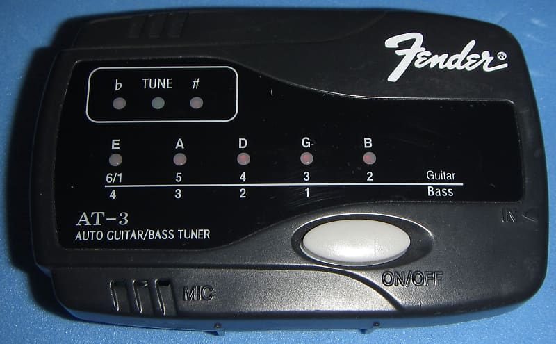 Fender Guitar tuner Black | Reverb
