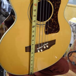 Guild B30 1987 Natural Acoustic Bass Guitar Vintage All | Reverb