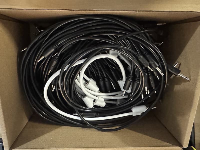 106 Black Market Eurorack Patch Cables TipTop Splitters | Reverb