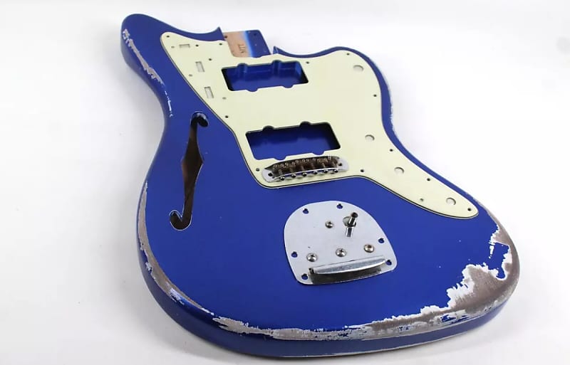 MJT Ultralight 3lbs 3oz! Thinline Jazzmaster Body 2024 - Aged | Reverb