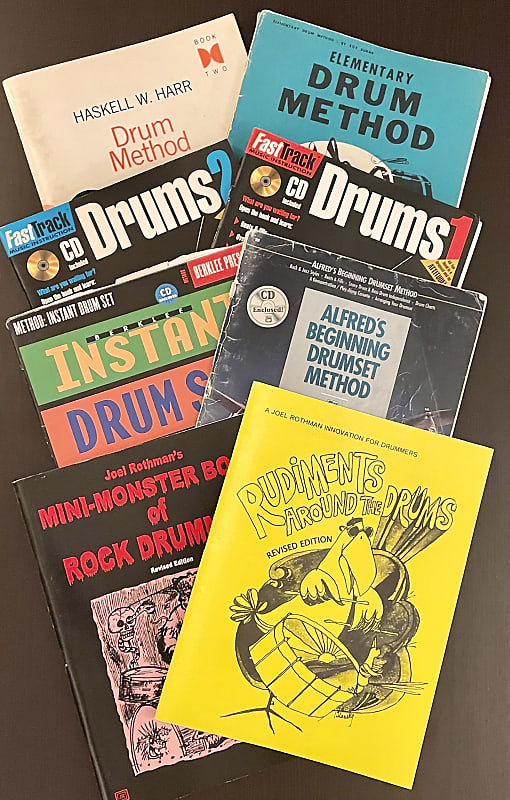 Drumset Method Books Beginner | Reverb