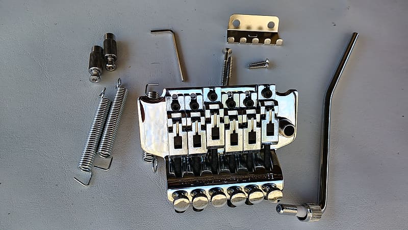 Floyd Rose bridge complete Floyd Rose bridge complete 2021 | Reverb