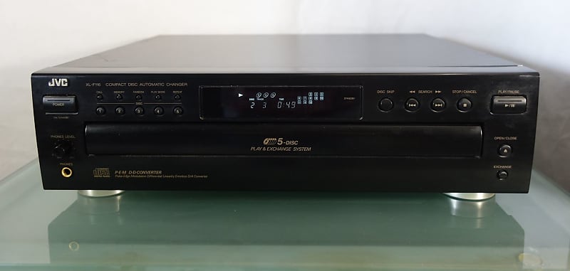 JVC XL-F116 Compact Disc Player - 5-Disc Automatic Changer | Reverb UK