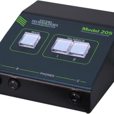 Studio Technologies MODEL-210 Announcer's Console, XLR Inputs | Reverb