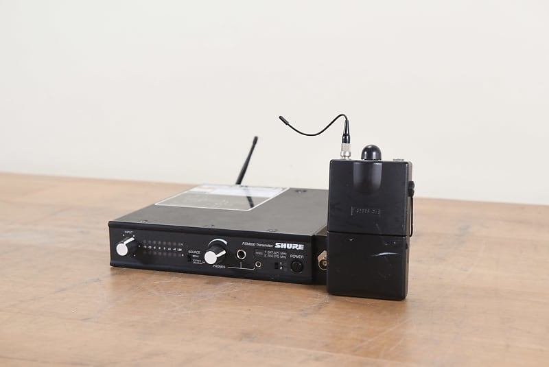 Shure PSM600 Wireless IEM System 647.525 & 653.375 mhz | Reverb