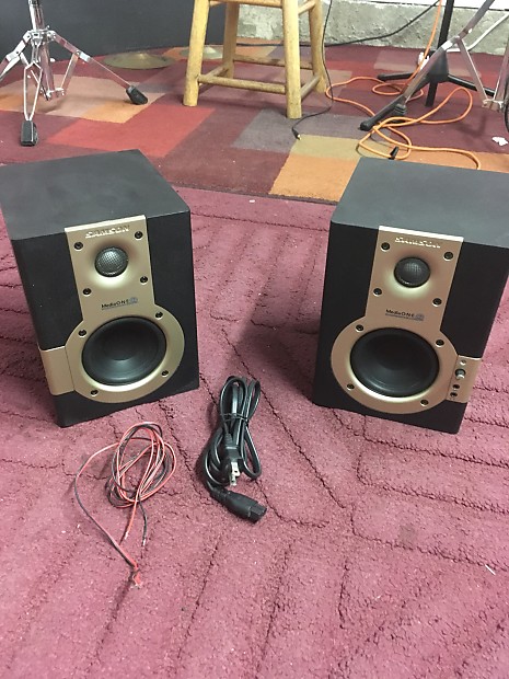 Samson Mediaone 4a 3.5" active studio monitors | Reverb