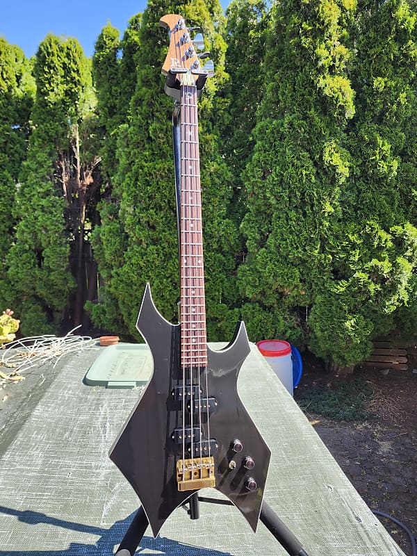B.C. Rich Warlock bass guitar USA BC | Reverb