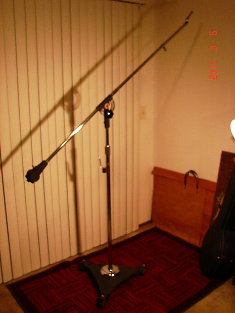 Vintage Atlas Sound BS-36W 1960's Boom Microphone Mic Stand | Reverb