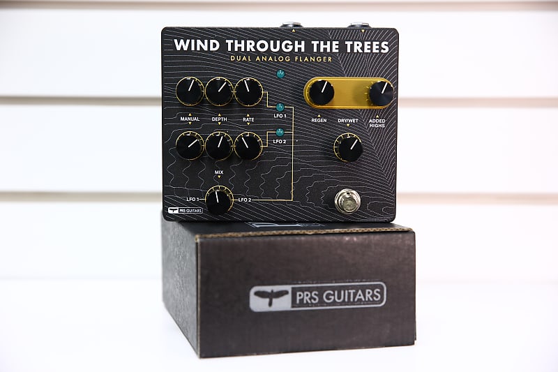 PRS Wind Through the Trees Dual Analog Flanger 2022 - Black | Reverb