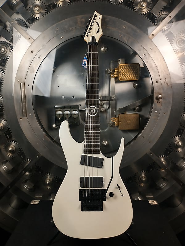Dean Rusty Cooley RC7x White w/ Hard Case | Reverb