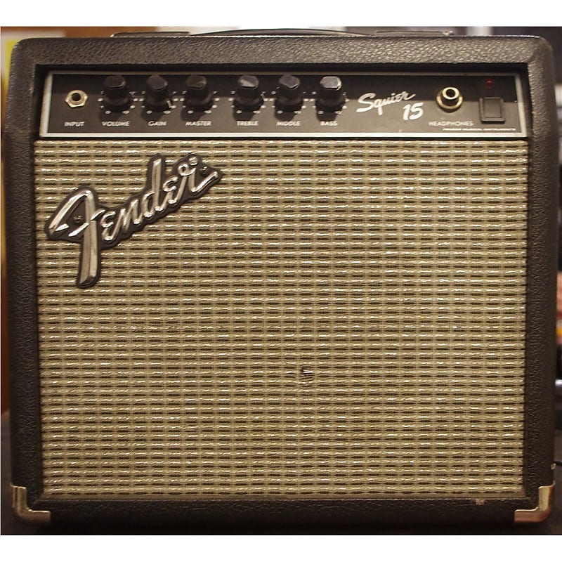Squier Champ 15G Electric Guitar Amplifier, Second-Hand | Reverb