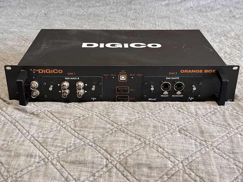 DiGiCo Orange Box with MADI-B and DANTE card | Reverb