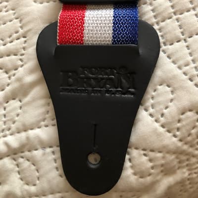 Fort Bryan Ranger Red, White, and Blue 2 Ft. Guitar Strap | Reverb