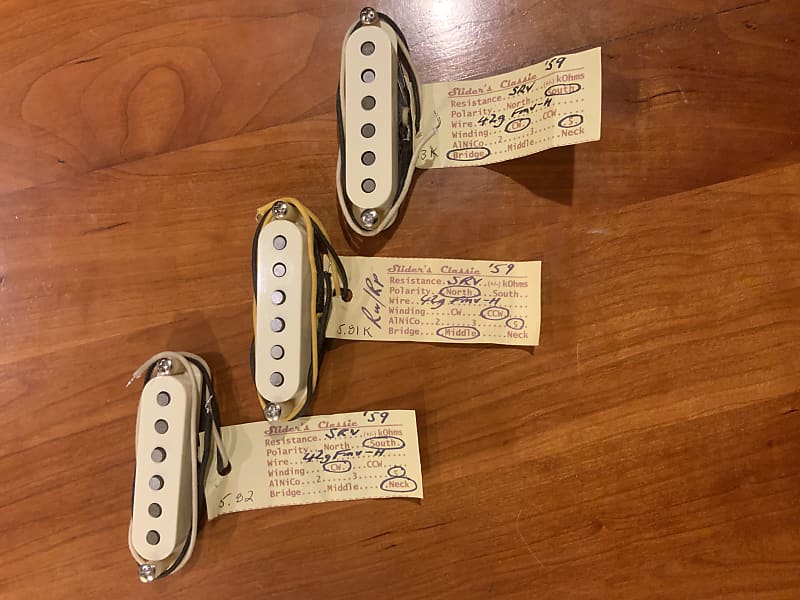 Slider’s ‘59 SRV Stratocaster pickups | Reverb Australia