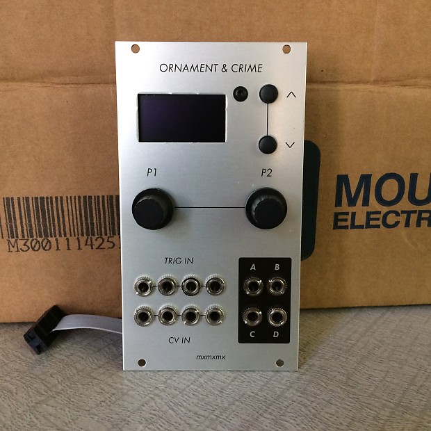 MXMXMX Ornament & Crime O+C eurorack modular synth slight | Reverb