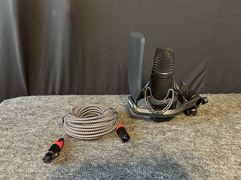 Rode NT1 w/ Rode SMR Rycote Lyre Suspension Shock Mount And | Reverb