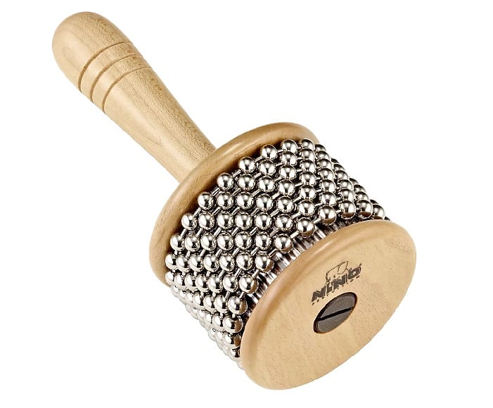 NINO® Percussion Small Beech Wood Cabasa - Authentic Sound | Reverb