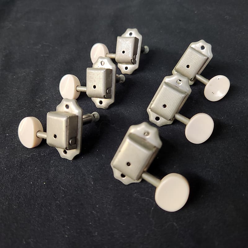 Rare Vintage Gotoh 3x3 Tuners w/ Original Ferrules & Screws - | Reverb