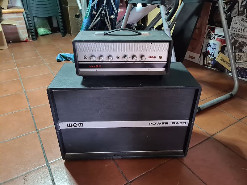 WEM WEM Control ER-15 two channels head and “POWER BASS” | Reverb