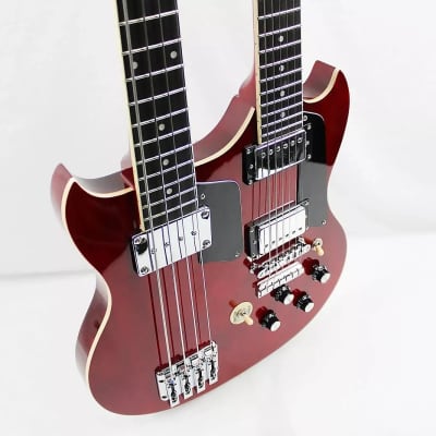 NEW DOUBLE NECK BASS/GUITAR 4/6 STRING EBC STYLE ELECTRIC | Reverb