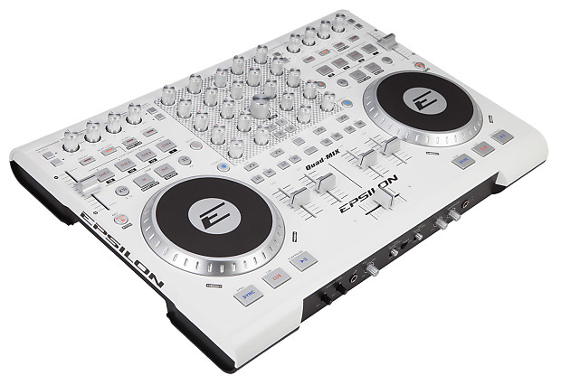 Epsilon - Quad-Mix - Powerful 4-Deck Professional MIDI/USB DJ | Reverb