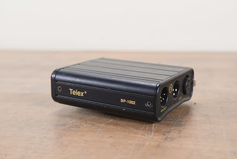 Telex BP-1002 Wired Single-Channel Intercom Beltpack (church | Reverb