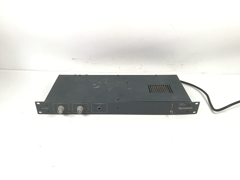 Symetrix A 220 Stereo Power Amplifier A-220 | Reverb