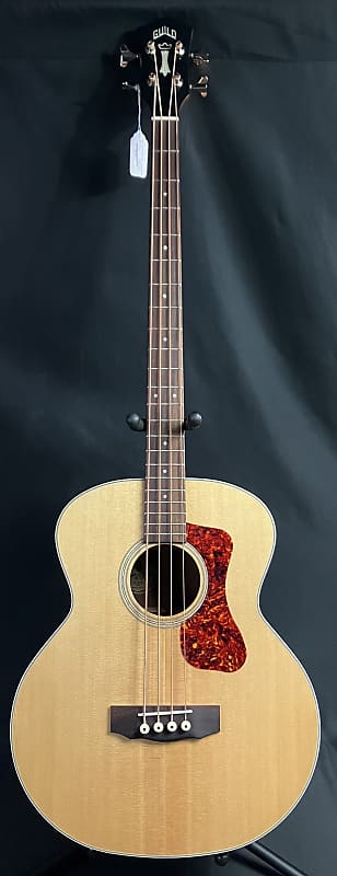 Guild B-140E 4-String Acoustic-Electric Bass Guitar Gloss | Reverb